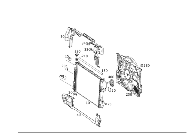 221-501-03-54 - Condensor 1954-2025 Mercedes-Benz | Mercedes-Benz USA Parts