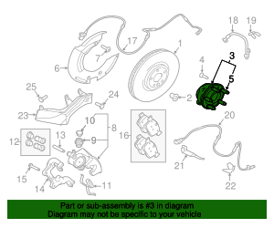 2017-2019 Jaguar Wheel Bearing and Hub Assembly T2H36085 ...