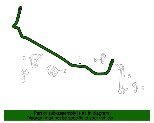 33-55-6-853-473 - Stabilizer Bar - 2012-2021 BMW | Buy BMW Parts Now