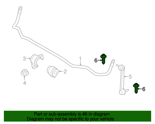 2006-2024 BMW Stabilizer Link Nut 33-32-6-768-884 | BMW Parts Source