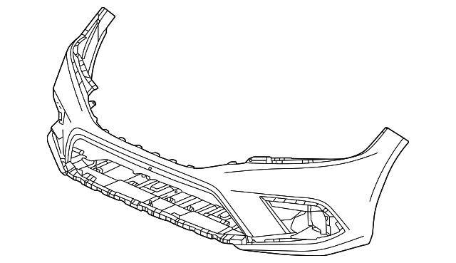 OEM 2022-2024 Honda Civic Bumper Cover 04711-T20-A00ZZ | Honda ...