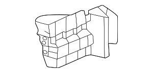 71325-T20-A00 - Lower Duct 2022-2024 Honda Civic | Honda Parts Online