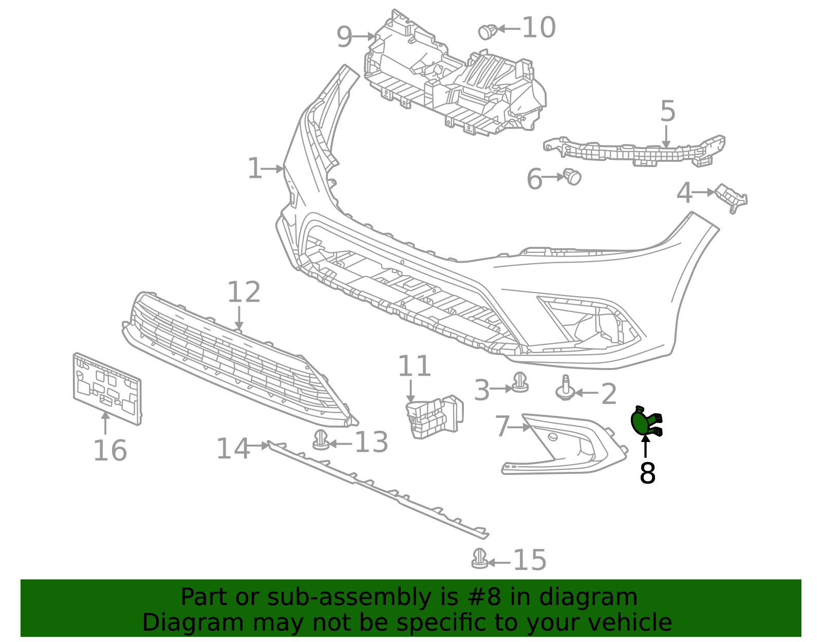 2022-2024 Honda Civic Cap 71144-T20-A00 | Honda Factory Parts