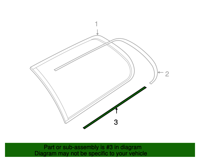 2007-2008 Volvo XC90 Lower Molding 30695531 | OEM Euro Parts
