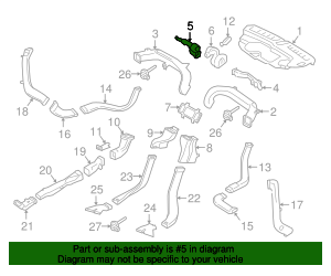 31366609 - Floor Duct - 2017-2020 Volvo | Volvo OEM Parts Direct