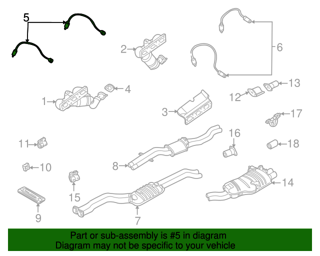 1994-2006 BMW Regulating lambda probe 11-78-1-742-050 | AutoNationParts.com