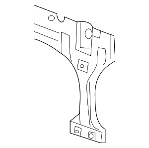 2009-2011 Volkswagen Tiguan Radiator Support Panel Reinforcement 5N0 ...