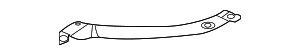 5N0-805-931-B - Radiator Support Tie Bar 2012-2018 Volkswagen ...