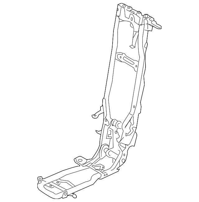 2008-2013 Toyota Highlander Frame Assembly 79102-0E020 | Toyota Parts ...