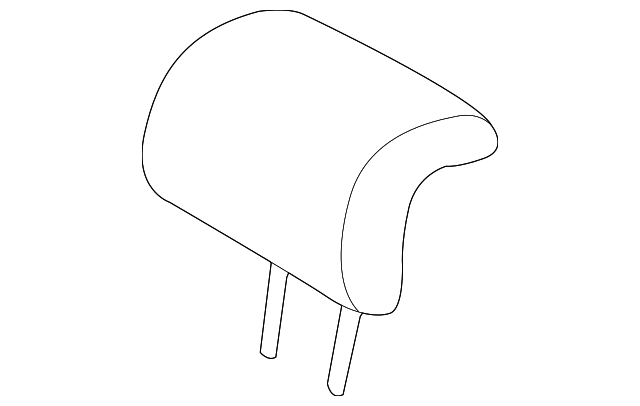 2008-2013 Toyota Highlander Headrest 71960-0E080-C0 | Toyota Parts Center
