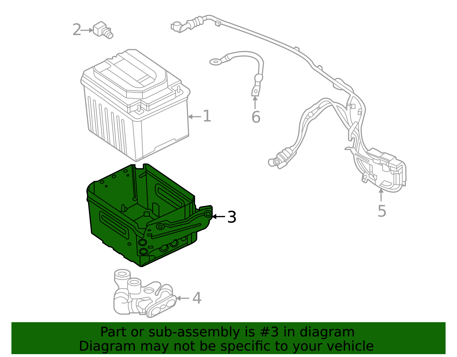 2020-2025 BMW Battery Tray 61-21-8-780-794 | BMW Parts Online Hub