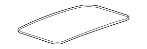 2017-2024 GM Sunroof Window Seal 84136408 GM | GMPartsDirect.com