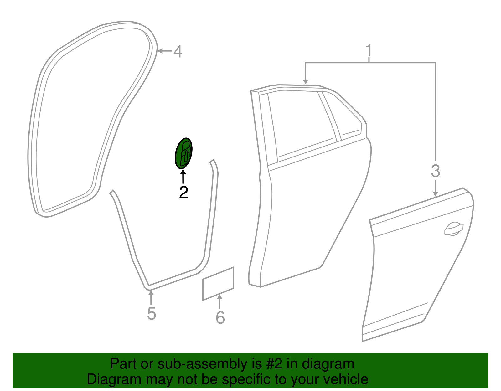 2004-2018 Volkswagen Door Shell Hole Cover 8Z0-837-111 | OEM Parts Online