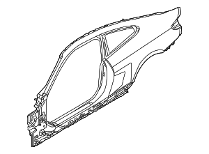 Genuine BMW 41-00-8-083-481 | Inner Aper Panel | FREE Shipping on Most ...