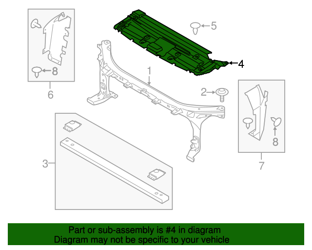 Genuine OEM Ford Part - Sight Shield FL3Z-19E525-A | Genuine OEM Ford ...