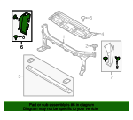2015-2017 Ford F-150 Side Shield - Passenger Side (RH) FL3Z-8310-A ...