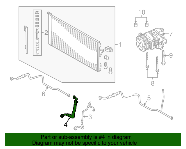 2011-2016 Porsche Panamera Lower Return Pipe 970-573-099-06 | OEM Parts ...