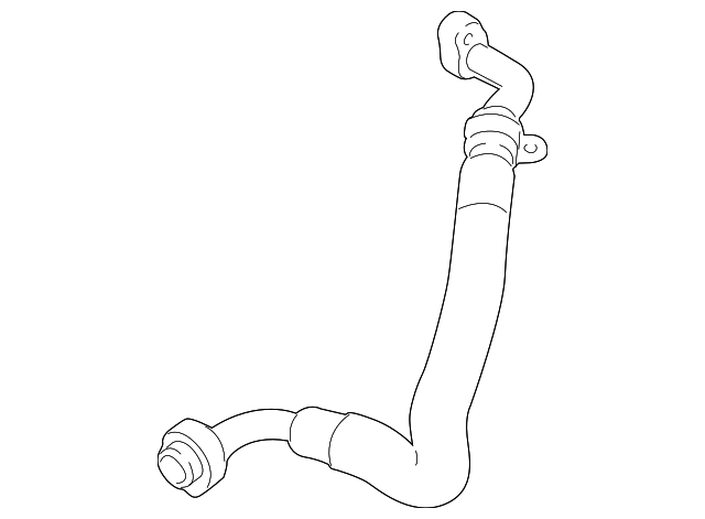 2011-2016 Porsche Panamera Lower Return Pipe 970-573-099-06 | OEM Parts ...