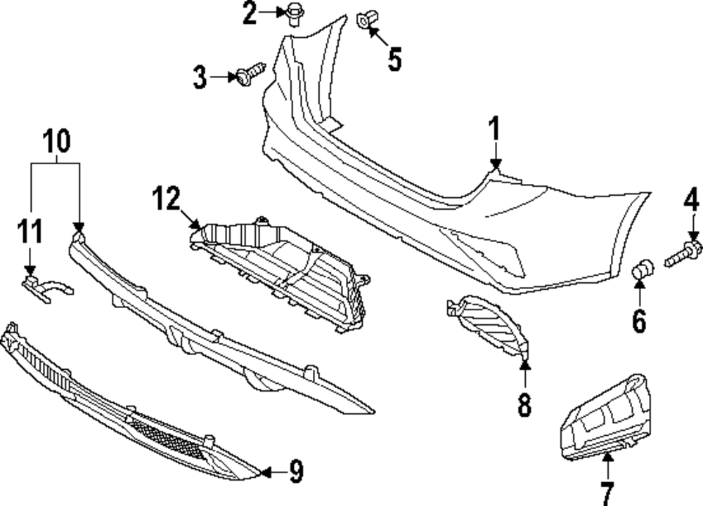 86650-M7FA0 - Lower Cover 2022-2024 Kia Forte | Kia.Parts Store
