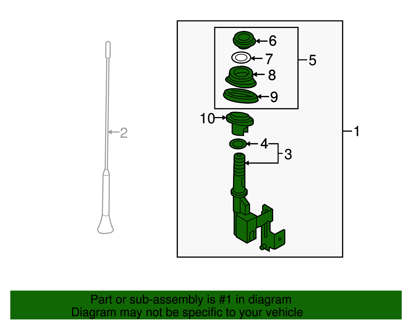 nf7966930c - High-Quality Antenna Assembly for 2006-2015 Mazda MX-5 ...