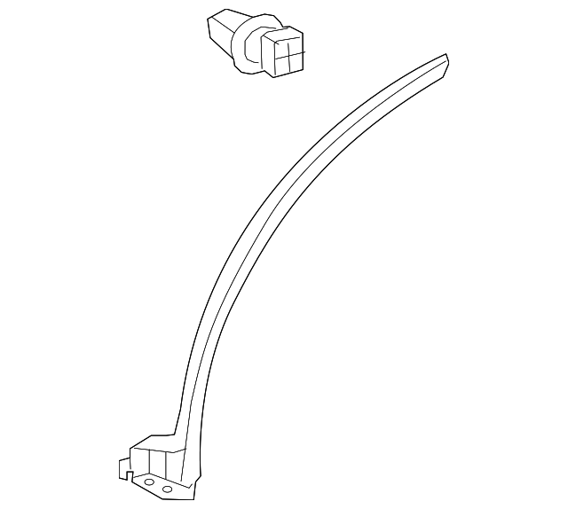 75874-0E040 - Seal Strip - 2016-2021 Lexus | My L Parts