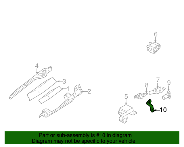 Camshaft Sensor Holder - Subaru (22066AA041) | Subaru Parts