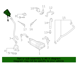 2017-2024 Subaru Emission Filter 42072FL00B | Subaru Parts Store