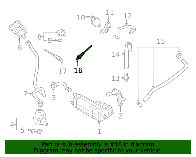 22690AB08A - Oxygen Sensor 2017-2023 Subaru | Quick Subaru Parts