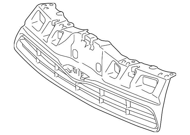 2012-2014 Toyota Prius C Upper Grille 53111-52570 | Toyota Parts Center
