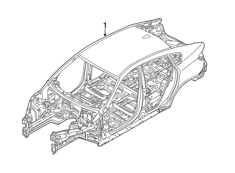 Body Shell for 2018 BMW X6 | BMW of South Atlanta Parts