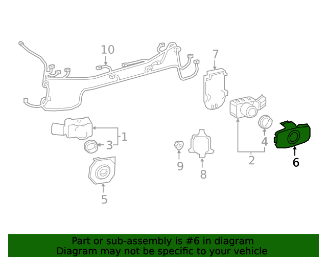 89348-06050 - Retainer 2018-2022 Toyota | Longo Toyota Parts
