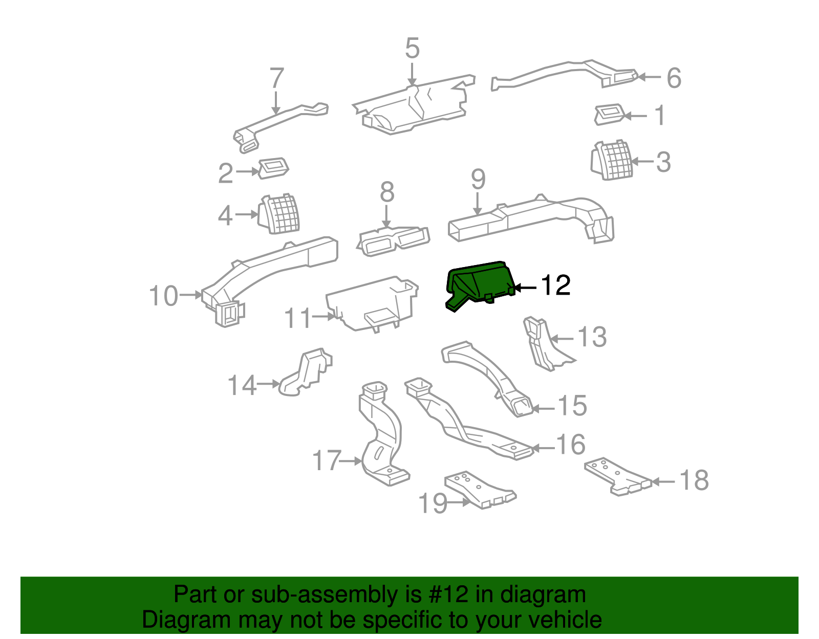 2005-2012 Toyota Avalon Cover 87201-07110 | Toyota San Diego Parts