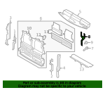 2019-2023 Ford Edge Shutter Spacer kt4z8472a | TascaParts.com