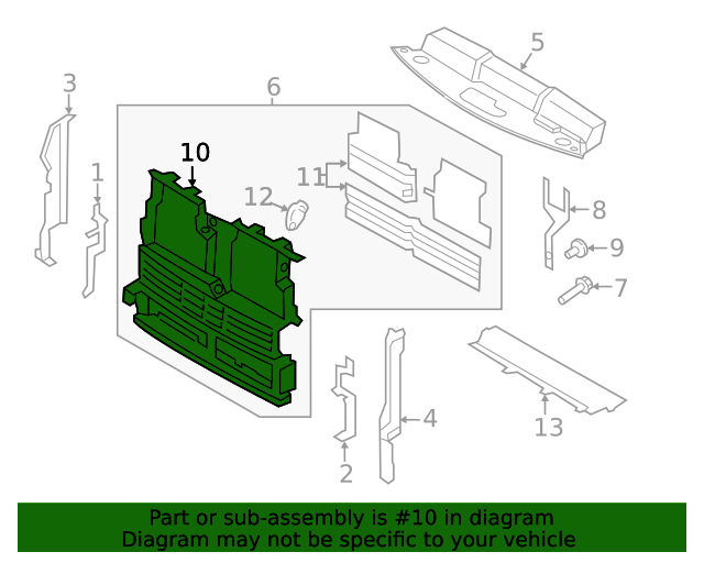 2019-2024 Ford Edge Housing kt4z8b455a | TascaParts.com