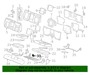 2019-2020 GM Hinge Cover 84066348 | GMPartsDirect.com