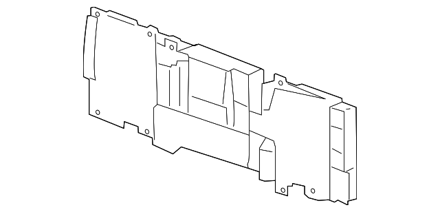 2019-2023 GM Driver Side Body Rear Panel Insulator 84727213 ...