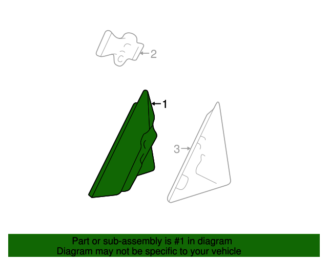 1996-2020 GM Filler Panel 84141997 | GMPartsDirect.com