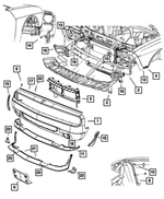 Front Bumper and Fascia for 2014 Dodge Challenger | Mopar eStore
