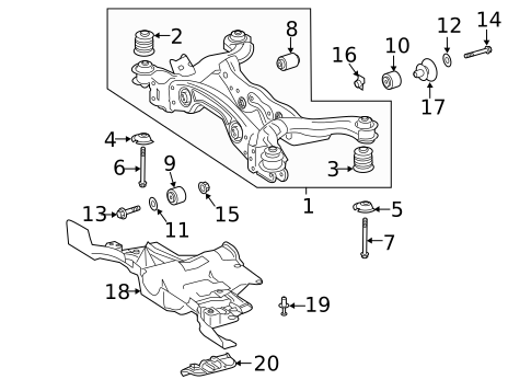 Suspension Mounting for 2023 Mercedes-Benz CLA 250 | Mercedes-Benz USA ...