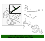 2012-2019 Nissan Wheel Cylinder 44100-3HA0A | Parts for Nissans