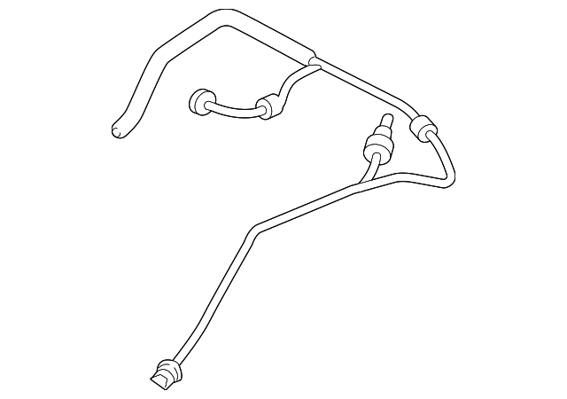 4M0-121-081-BK - Overflow Hose 2017-2022 Audi Q7 | Audi OEM Parts