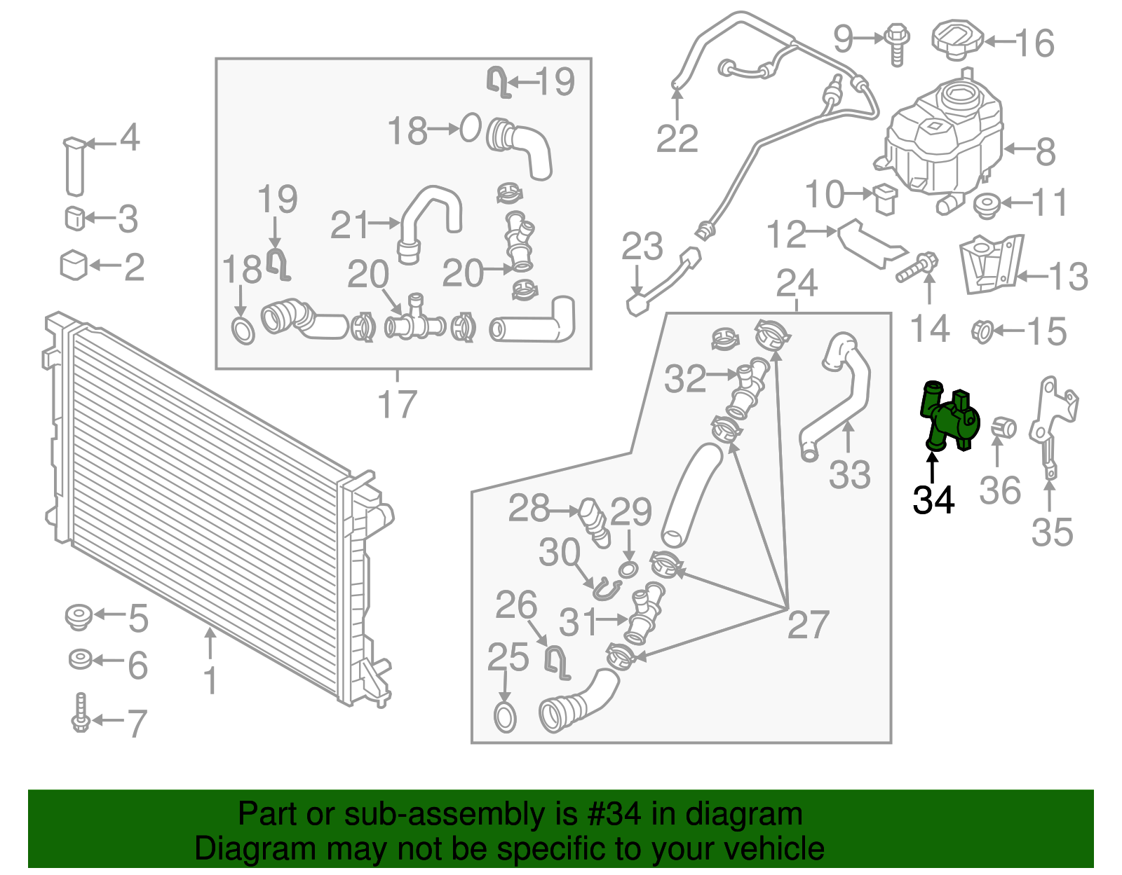 5Q0-906-457-K - Control Valve 2016-2024 Audi | Audi OEM Parts