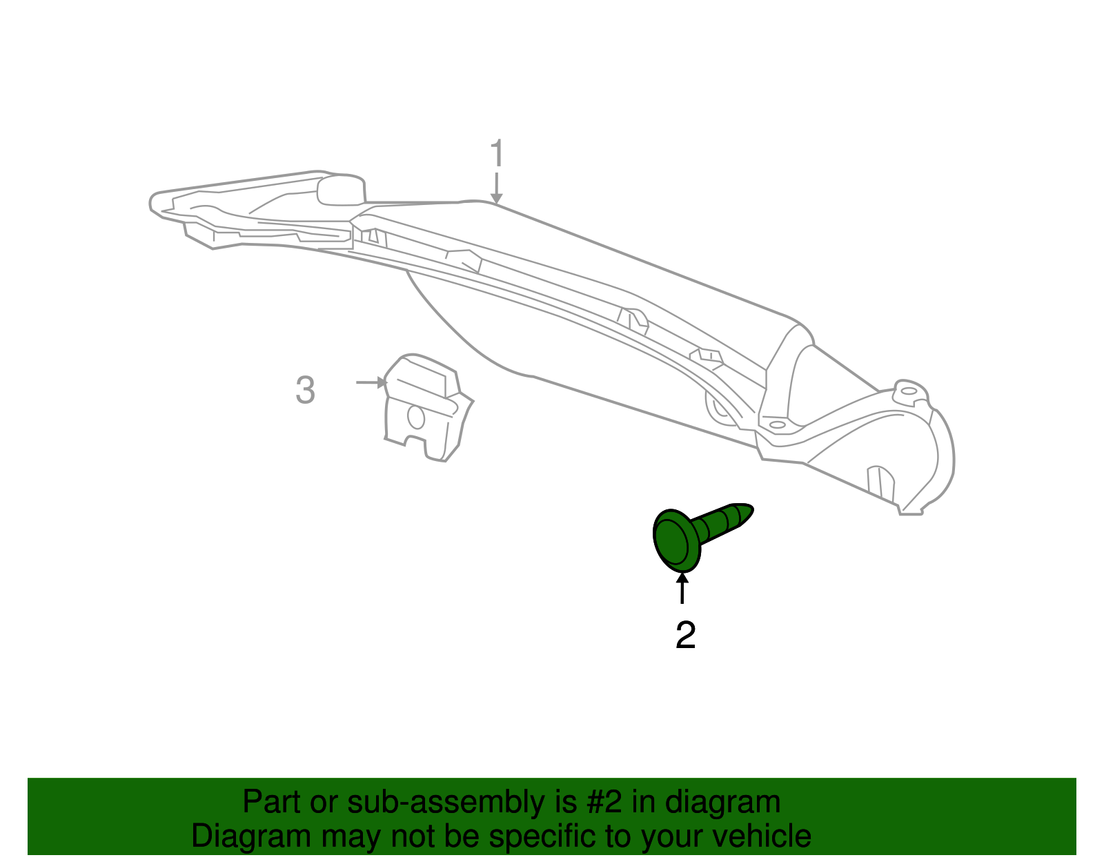 90671-S0D-003ZK - Trunk Lid Trim Clip 2000-2012 Honda | Honda Parts Online