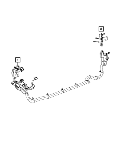 Wiring, Instrument Panel for 2023 Ram 1500 | Mopar eStore