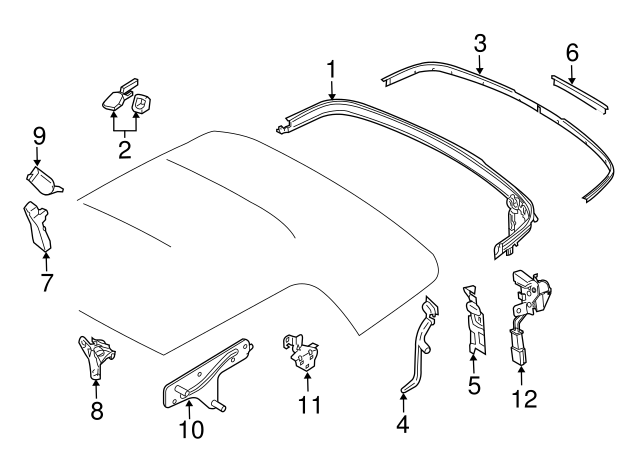 2016-2022 Mini Cooper Molding 54-34-7-364-822 | Shop OEM MINI Parts
