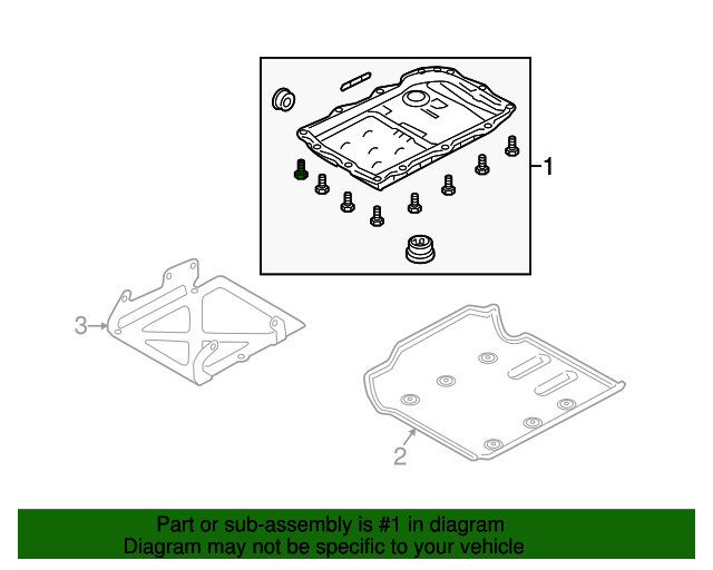 Genuine Transmission Oil Pan for 2013-2022 Land Rover | Land Rover Part ...