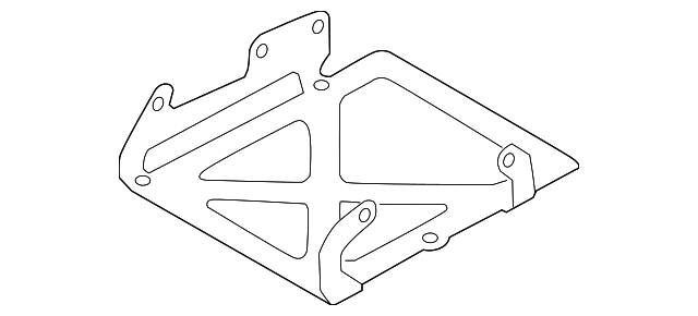 2013-2022 Land Rover Heat Shield Bracket LR073535 | OEM Parts Online