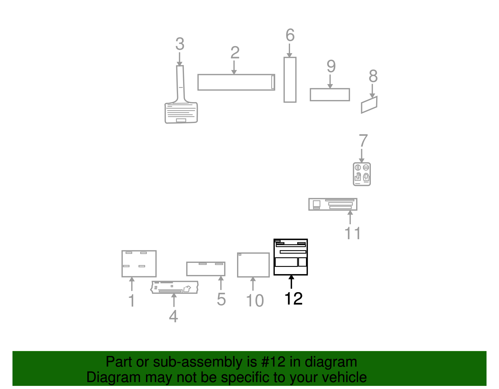 2006-2025 GM Vehicle Capacity Weight and Tire Information Label ...