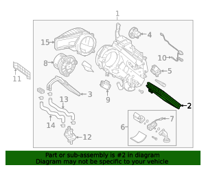 88501-0C120 - Evaporator Core - 2020-2023 Toyota | OEM Genuine Toyota Parts