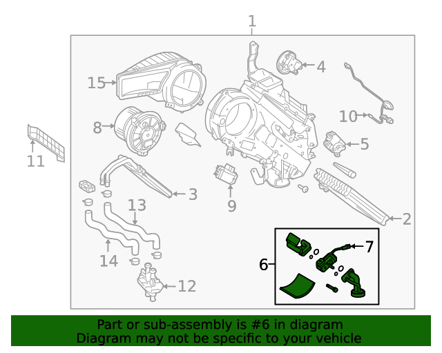 2020-2022 Toyota Sequoia Evaporator Tube 88710-0C790 | Toyota Parts Center